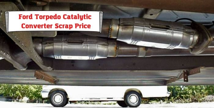 Ford Torpedo 4 Biscuit Catalytic Converter