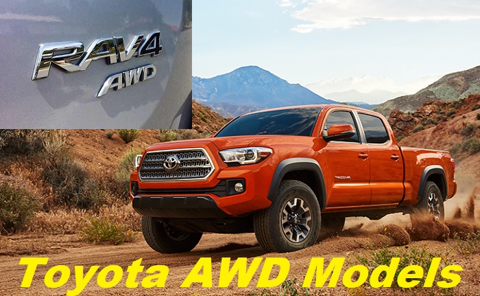 Toyota 4-Wheel-Drive Cars. Models and Prices – Which Are the Most ...