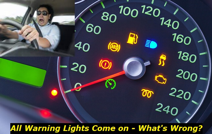 What Would Cause All Warning Lights to Come On? Our Explanation
