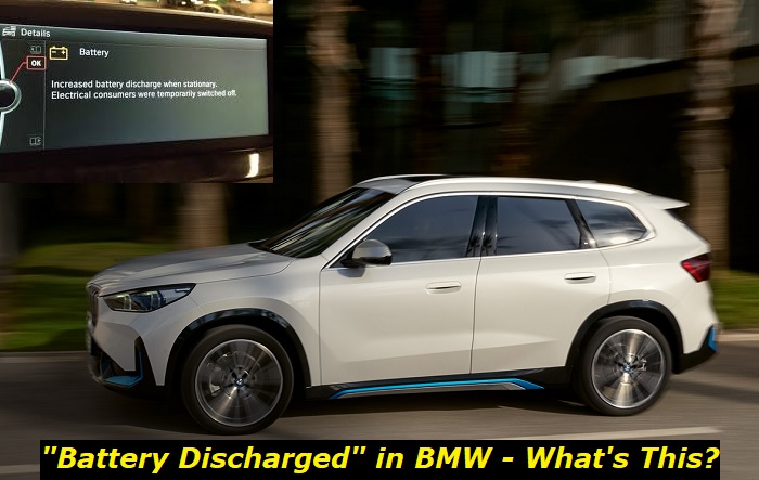 Battery Discharged Message in BMW. What's Wrong? And How to Fix?