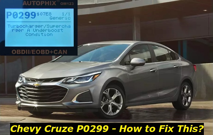 P0299 Chevy Cruze - Underboost? Reasons and Ways to Fix