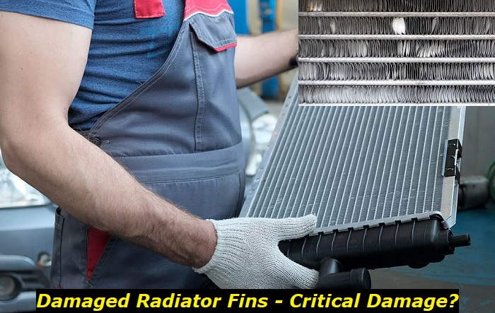 Damaged Radiator Fins. When Should You Replace the Radiator and Why Is ...