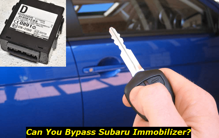 How to Disable Subaru Immobilizer? Not Recommended!