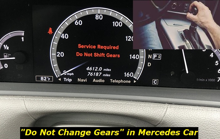 Mercedes “Do Not Change Gears” Warning – What’s Wrong?