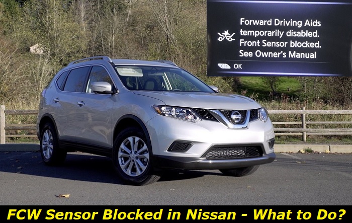 “Forward Driving Aids Temporarily Disabled, Front Sensor Blocked” in ...