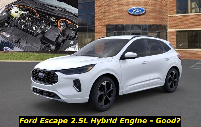 2020-2024 Ford Escape 2.5L Duratec iVCT Hybrid Engine: Problems ...