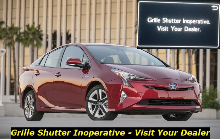 Grille Shutter Inoperative in Prius – What is this and What to Do?