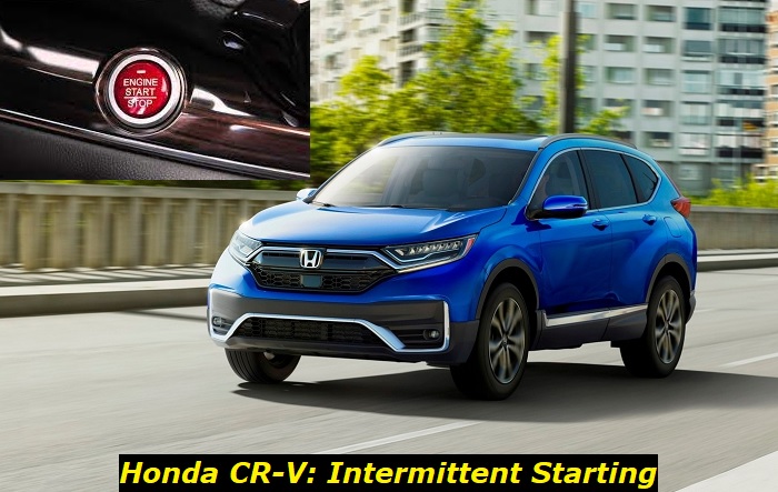 2015 Honda Crv Intermittent Starting Problemnull