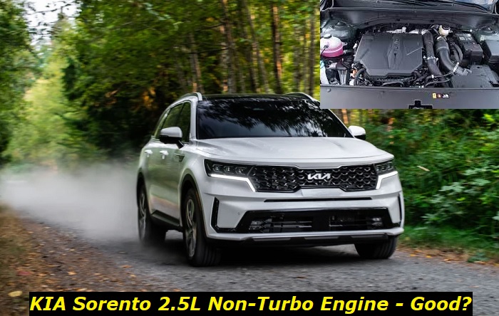 2021-2024 KIA Sorento 2.5L Non-Turbo Base Engine (G4KN): Longevity ...