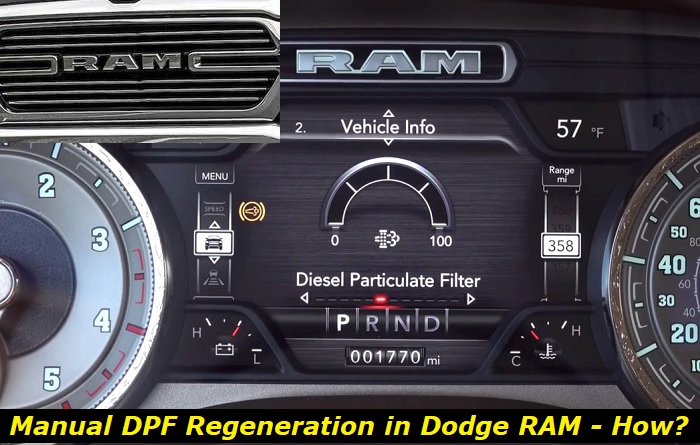 Manual DPF Regeneration in RAM: Here's What to Consider