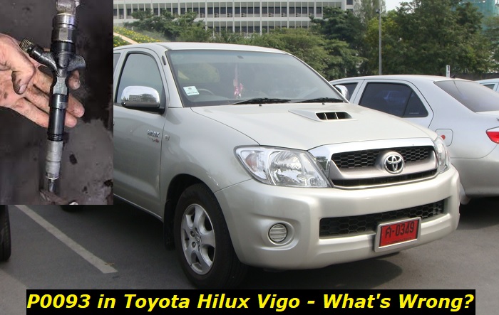 P0093 in Toyota Vigo – What Are the Reasons and How to Fix This?