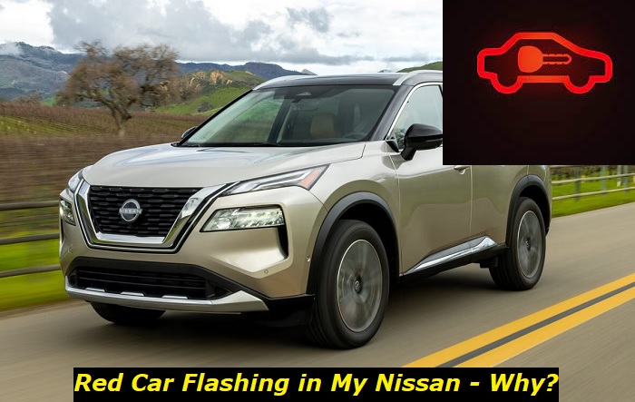 Flashing Red Car Symbol on Dashboard in Nissan – What's This?