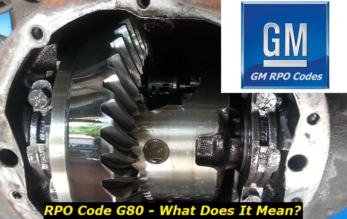RPO Code G80 – We Explain What It Means and How to Deal with It