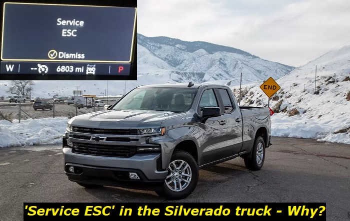Service ESC in Chevy Silverado. Reasons and Fixes