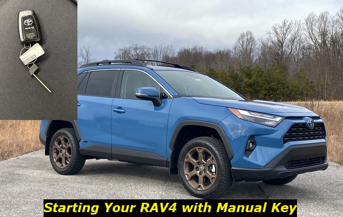How to Start RAV4 with Manual Key If Smart Key Is Dead?