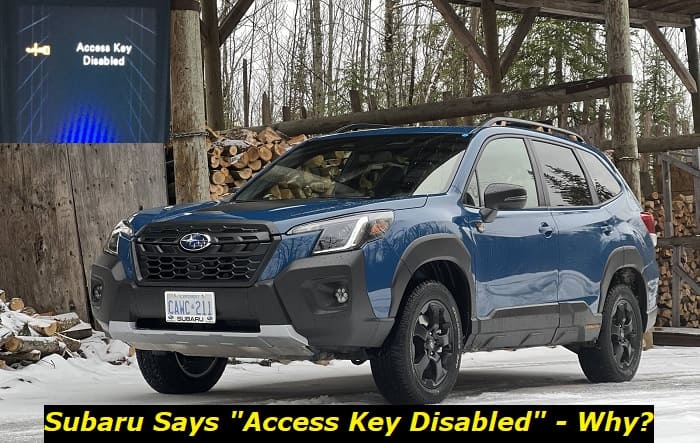 Subaru “Access Key Disabled” – What's This and How to Fix?