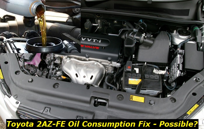 2AZ-FE Oil Consumption Fix - How to Repair the Engine?