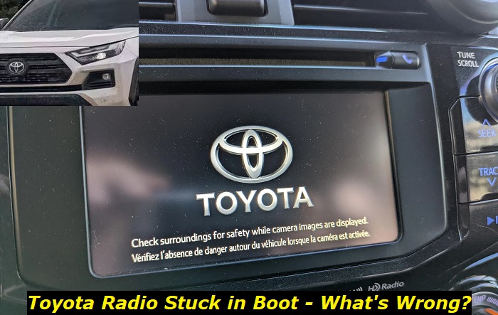 Toyota Radio Stuck on Boot Screen – What Can You Do