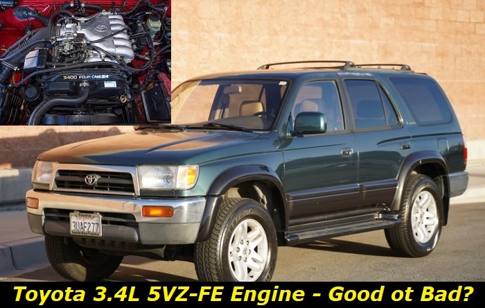 Toyota 3.4L Engine (5VZ-FE): Longevity, Problems, And Specs