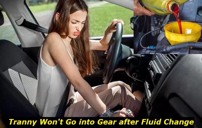 Automatic Transmission Won't Go into Gear after Fluid Change - Why?