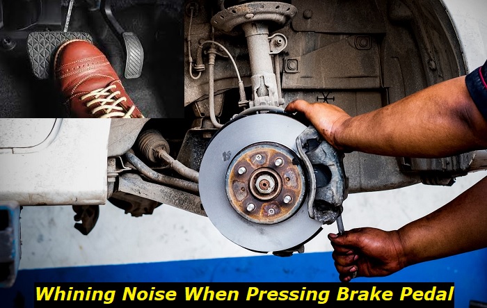 Whining Noise When Pressing Brake Pedal – What Can Cause It?